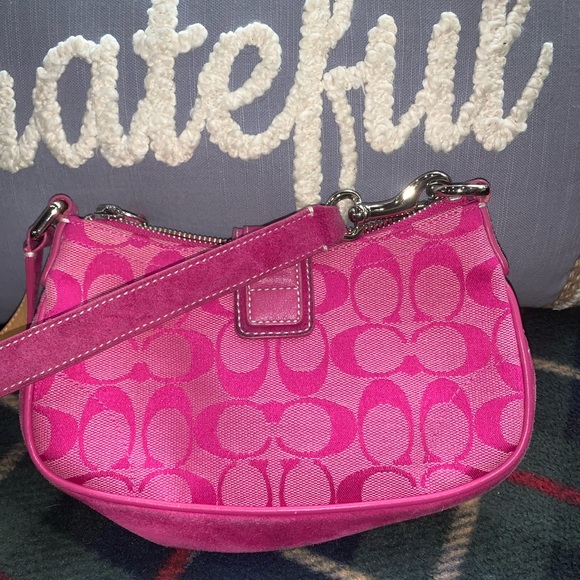 Coach | Bags | Coach Hot Pink Minibag | Poshmark